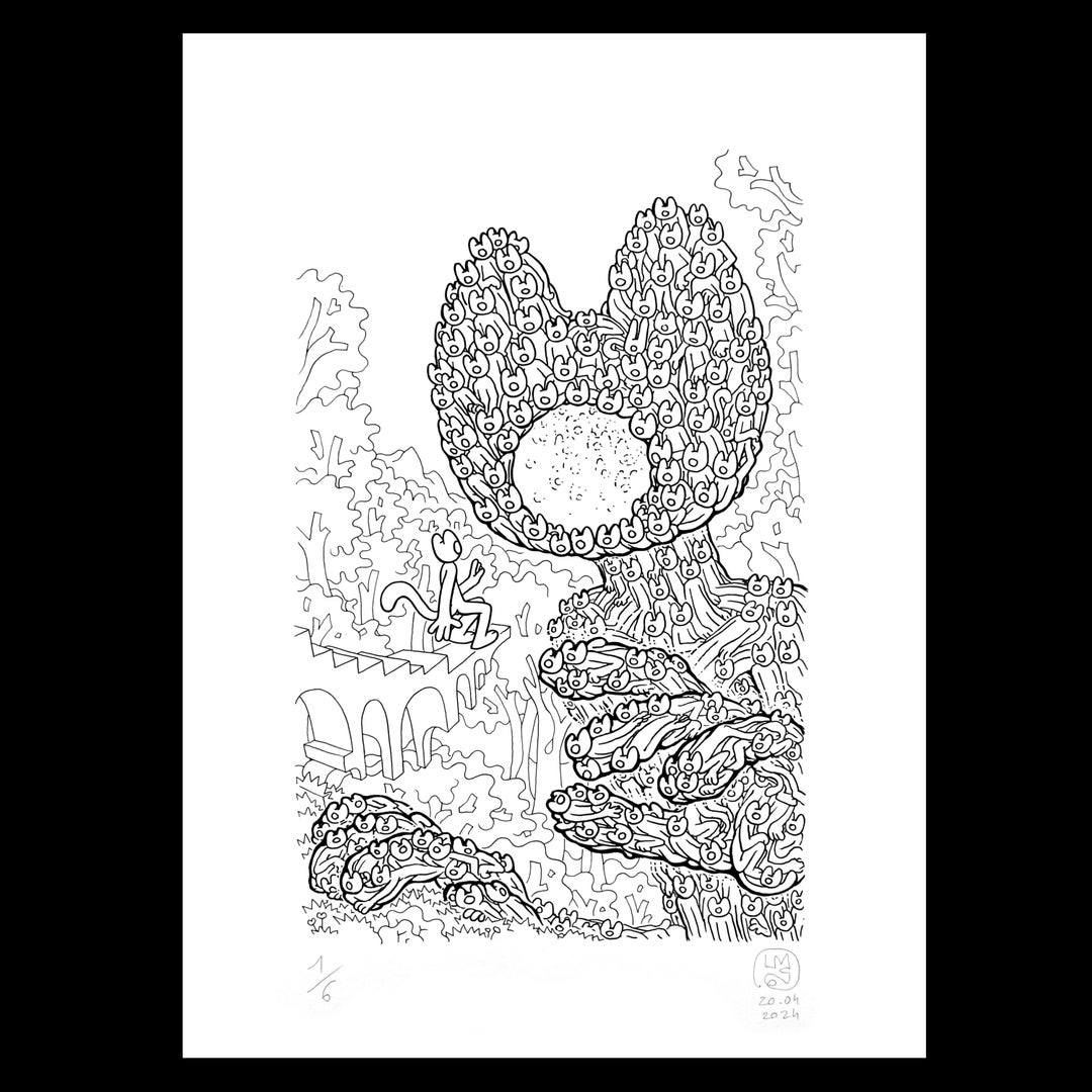 One Eyed Cat Titan - Etsy