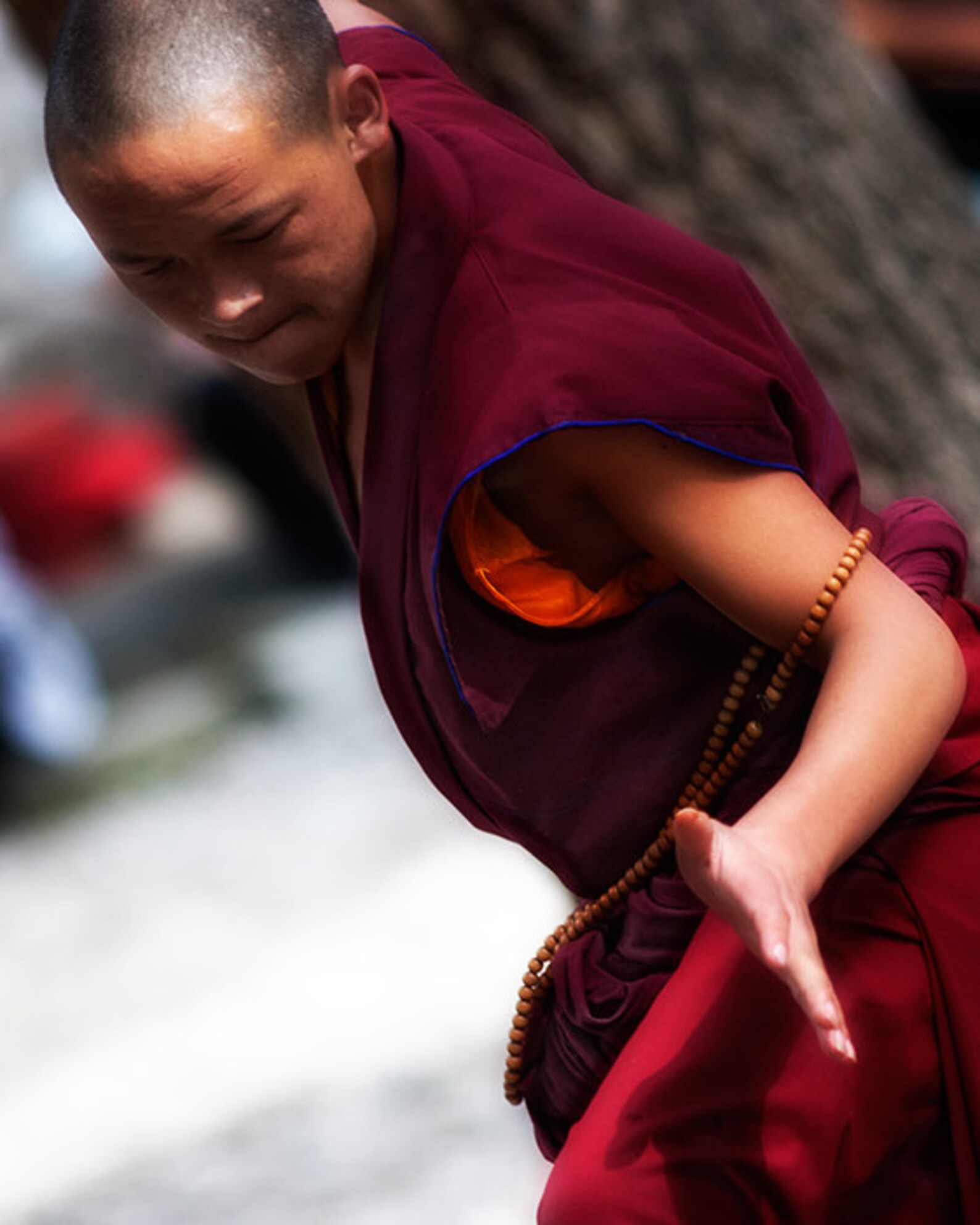 Tibetan Monk Print, Buddhist Monastery, Tibet Photography, Portrait ...