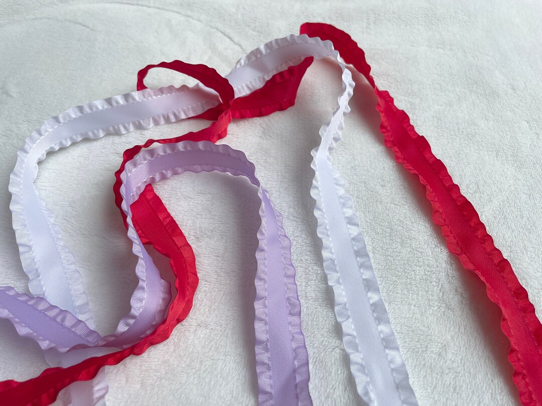 Ruffled Ribbon Craft Border With Ruffles Ruffled Border - Etsy
