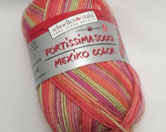 Sock Yarn Self Patterning. 50g Ball of Schoeller and Stahl - Etsy