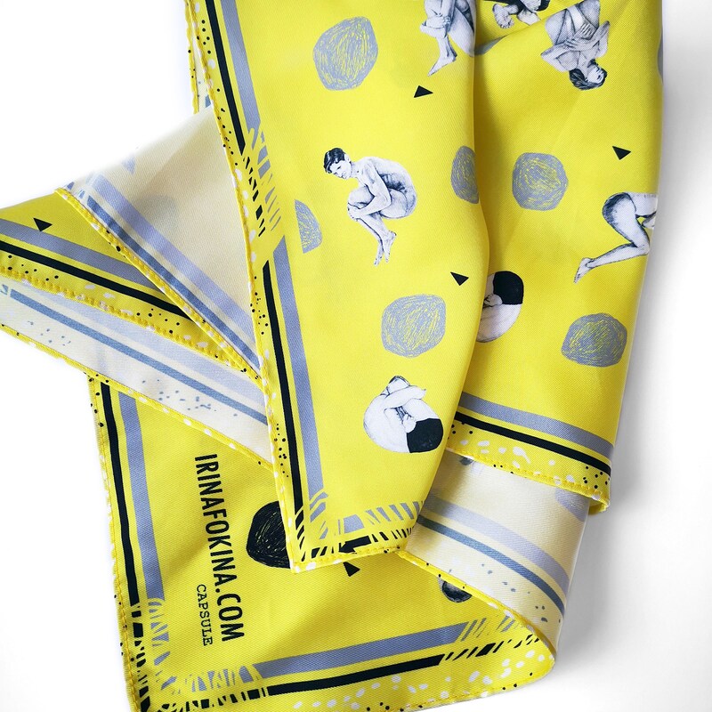 Custom Printed Scarf - Etsy