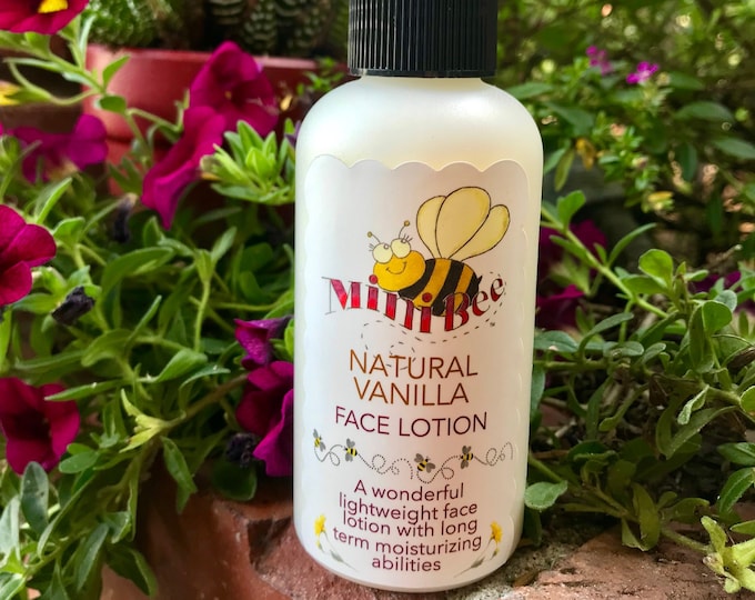 NATURAL VANILLA Face Lotion, Body Lotion - Etsy