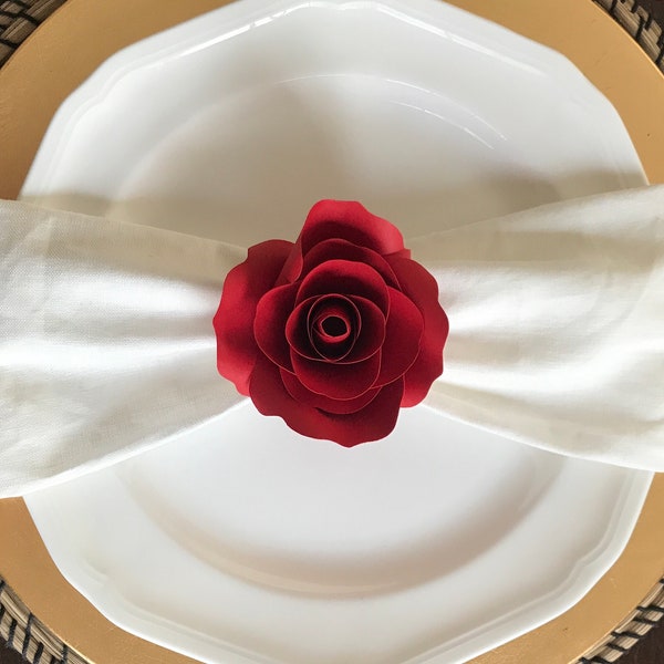 Paper Napkin Rings - Etsy