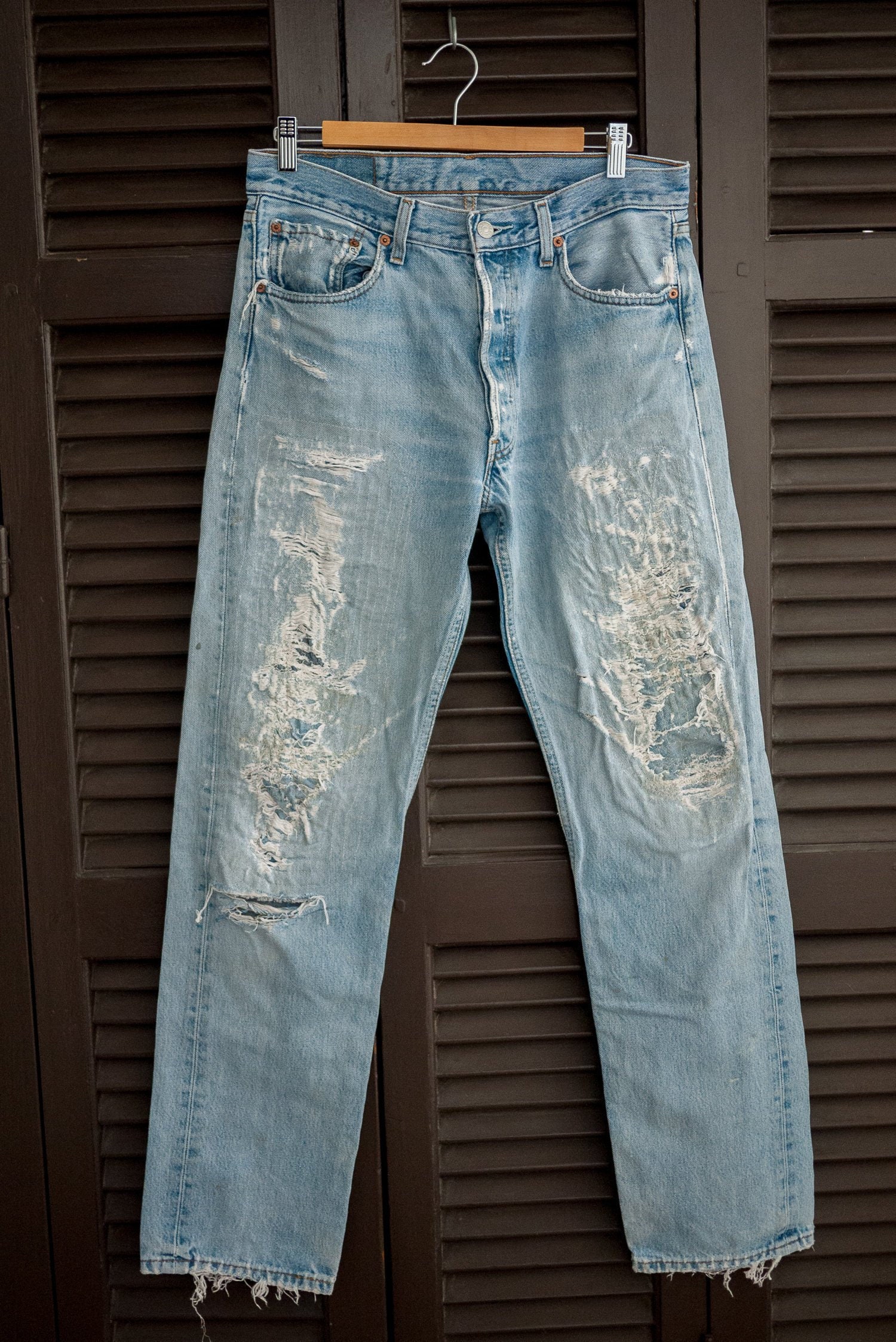 Levis 501 Original Vintage Jeans Men's W33xl34 - Etsy