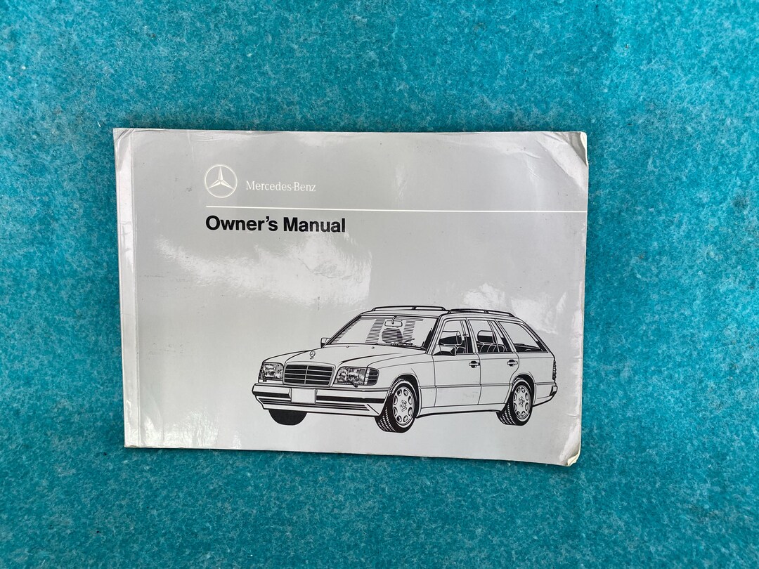 Booklet: Mercedes-benz Owners Manual E 320 1995 136 Pages Soft-cover - Etsy