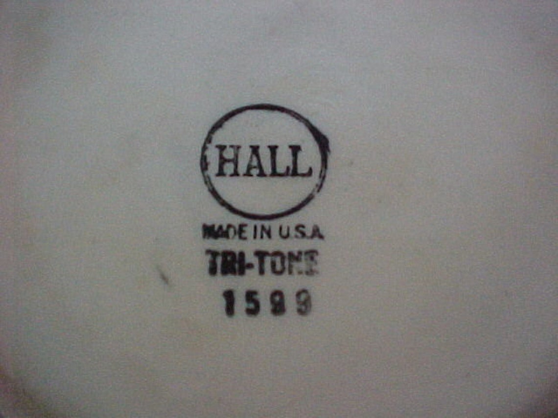 Hall China Tritone Mixing Bowl Set 5 Piece Complete Eva Zeisel - Etsy