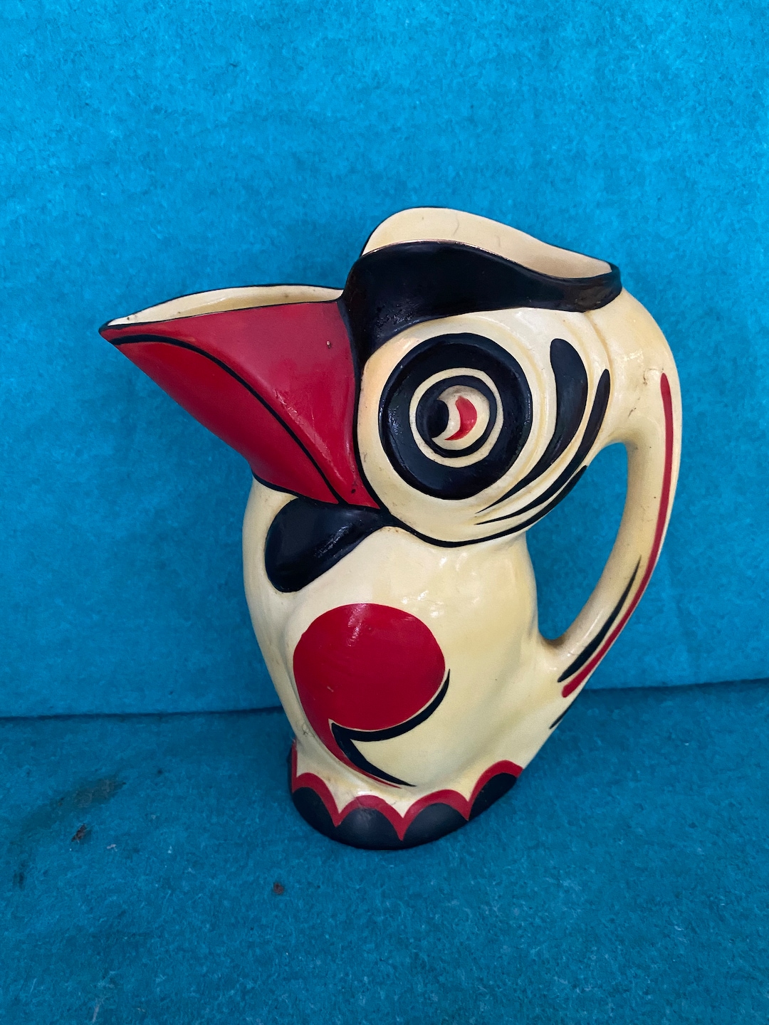 Ditmar Urbach Erphila Czech Pottery Czechoslovakia Rare Art Deco 1930s ...