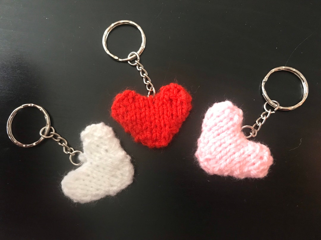 Pocket Hug Heart Keyring Key Chain Hand Bag Charm Thank You Gift ...