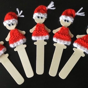 Party Place Marker Bookmark, Puppet, Doll. Wooden Stick With Hand ...