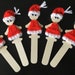 Party Place Marker Bookmark Puppet Doll. Wooden Stick With - Etsy