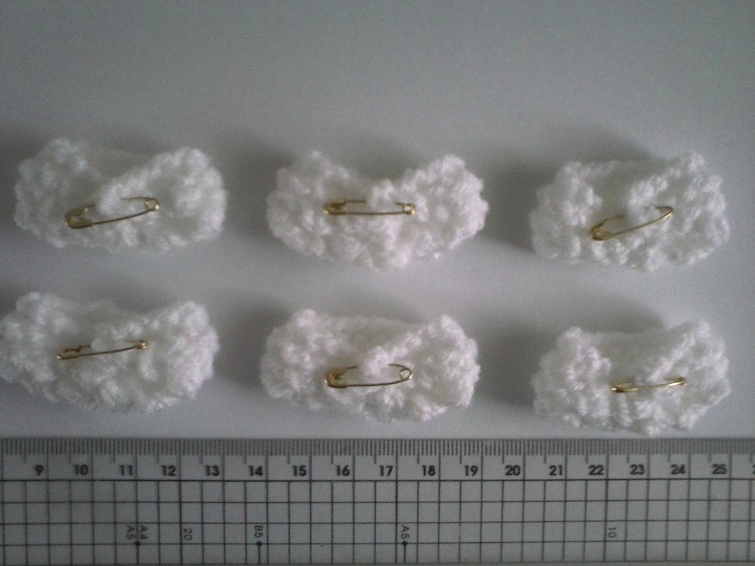 Mini Baby Nappies / Diapers Cardmaking Embellishments or Baby Shower ...