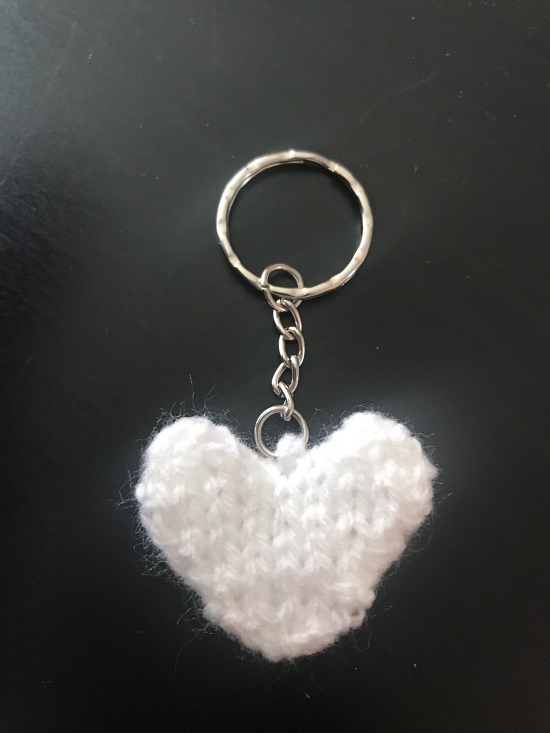 Pocket Hug Heart Keyring Key Chain Hand Bag Charm Thank You | Etsy