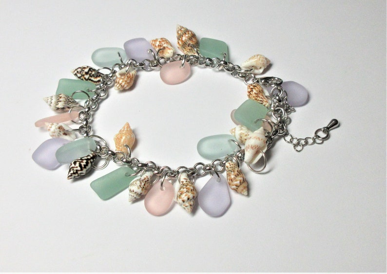 Mermaid Bracelet Sea shell Bracelet Sea Glass bracelet | Etsy