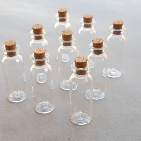 Tiny Glass Vials - Etsy