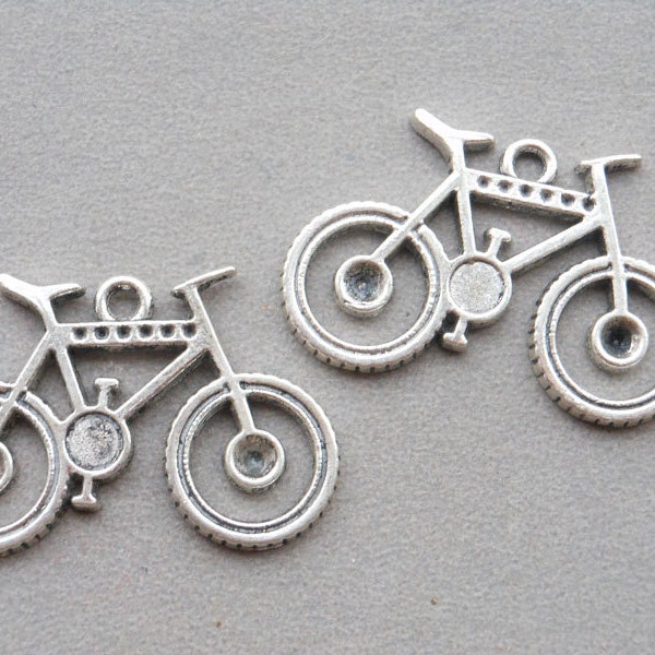 Bicycle Charm - Etsy
