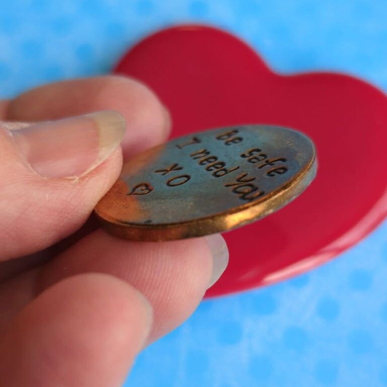 Be Safe I Need You XO Pocket Hug/ Pocket Token - Etsy