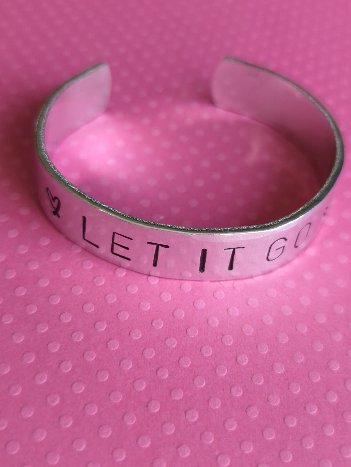 Let It Go Cuff Bracelet - Etsy