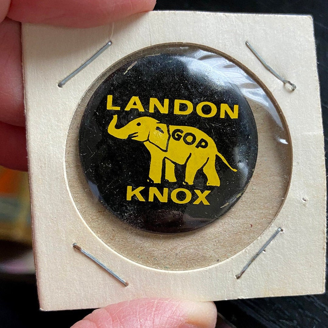 Landon Knox GOP Political Pin - Etsy
