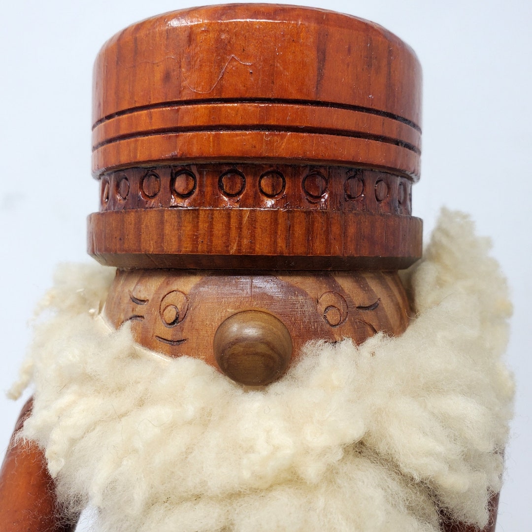 Nussknacker Nutcracker Nut Cracker Wood With Wool Beard - Etsy