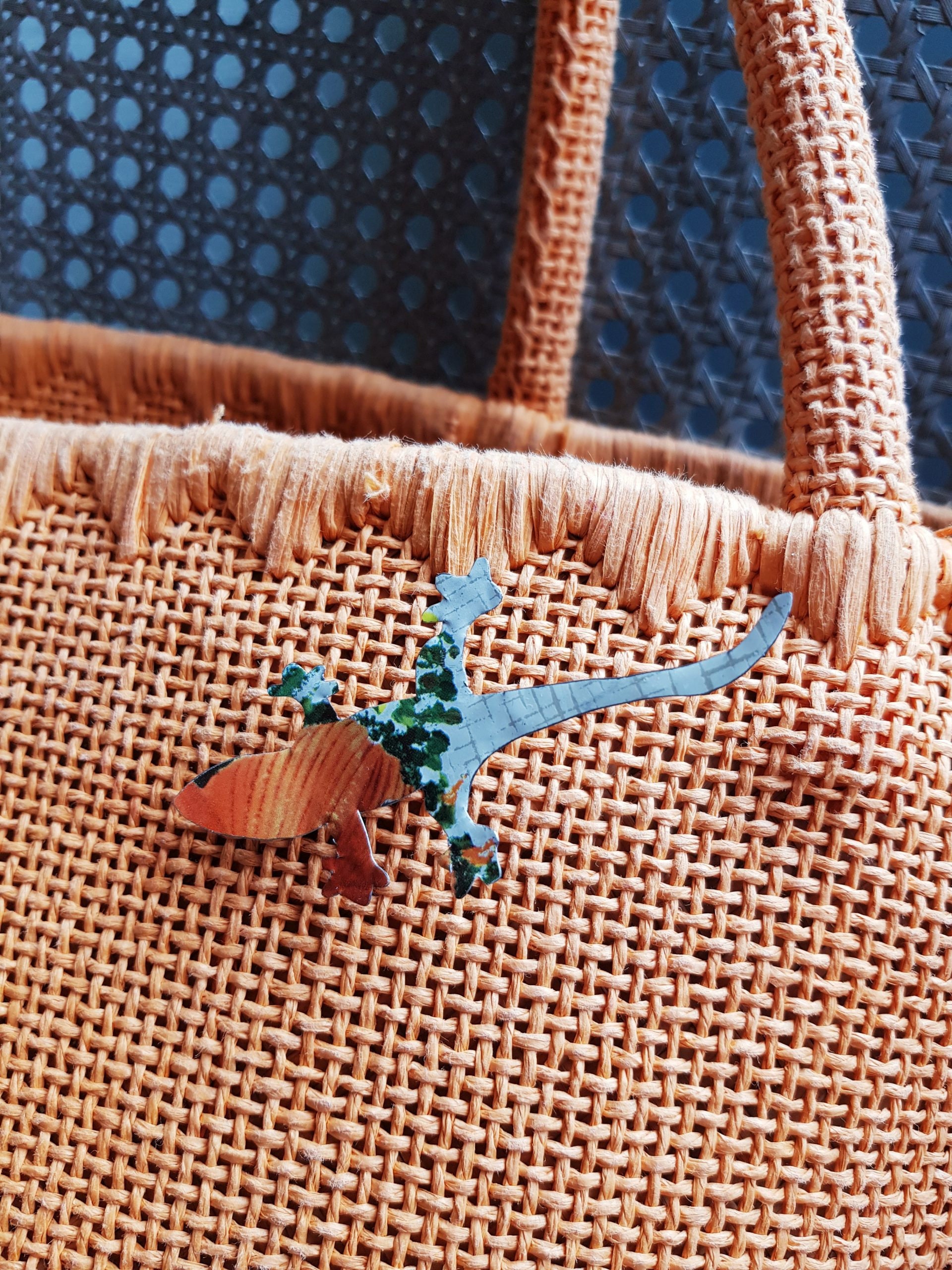 Gecko Vintage Tin Brooch, Lizard Badge, Eco Friendly Badges, Birthday ...