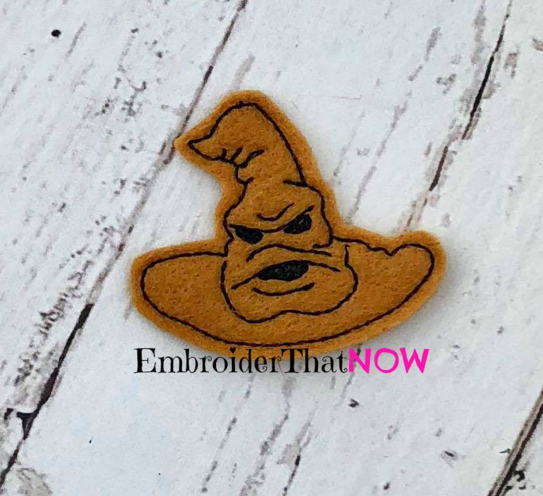 Angry Hat Digital Feltie Embroidery Design File - Etsy