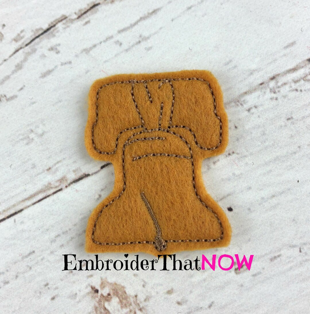 Liberty Bell Embroidery Design File - Etsy