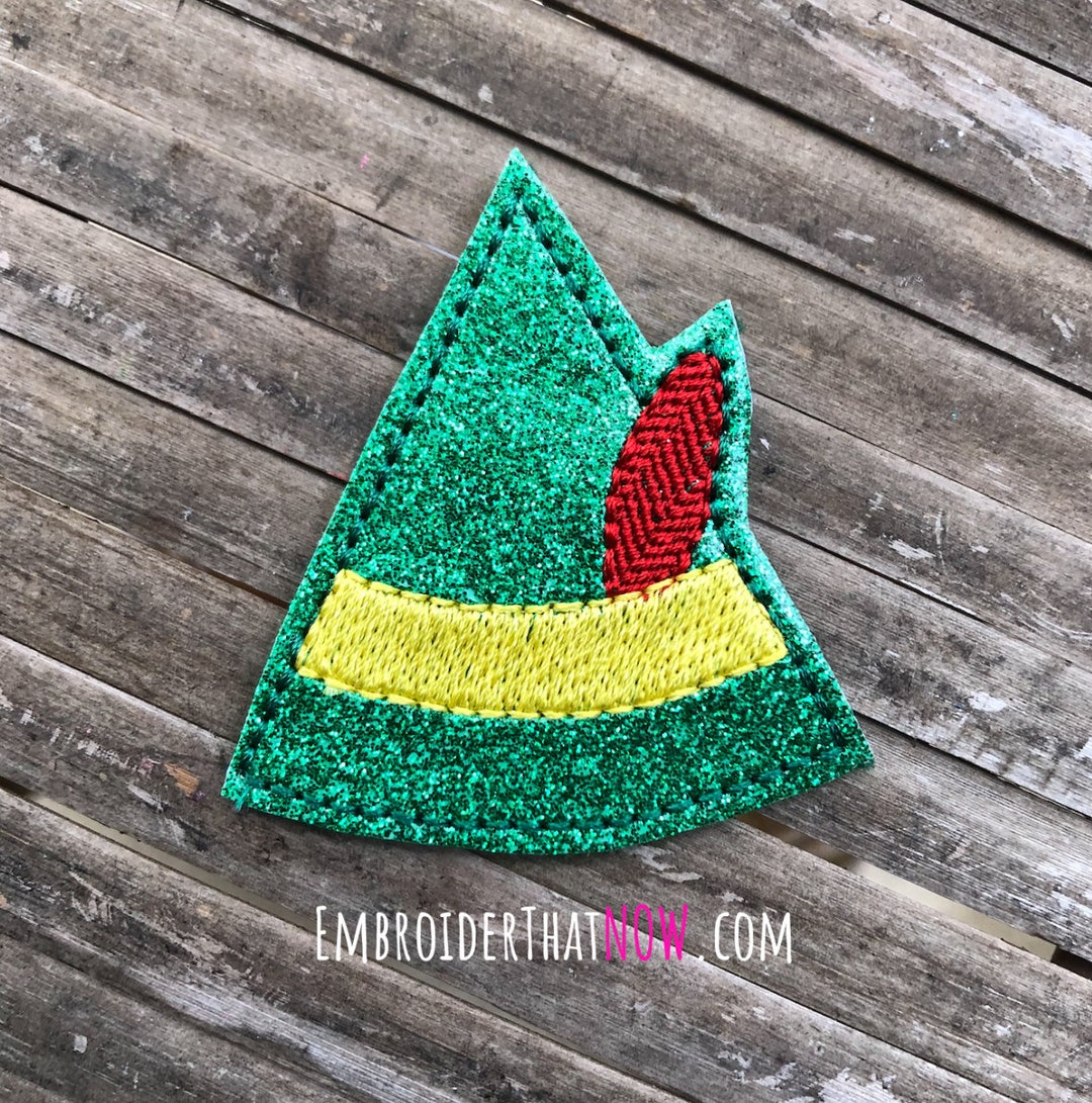Elf Buddy Hat Digital Feltie Embroidery Design File - Etsy