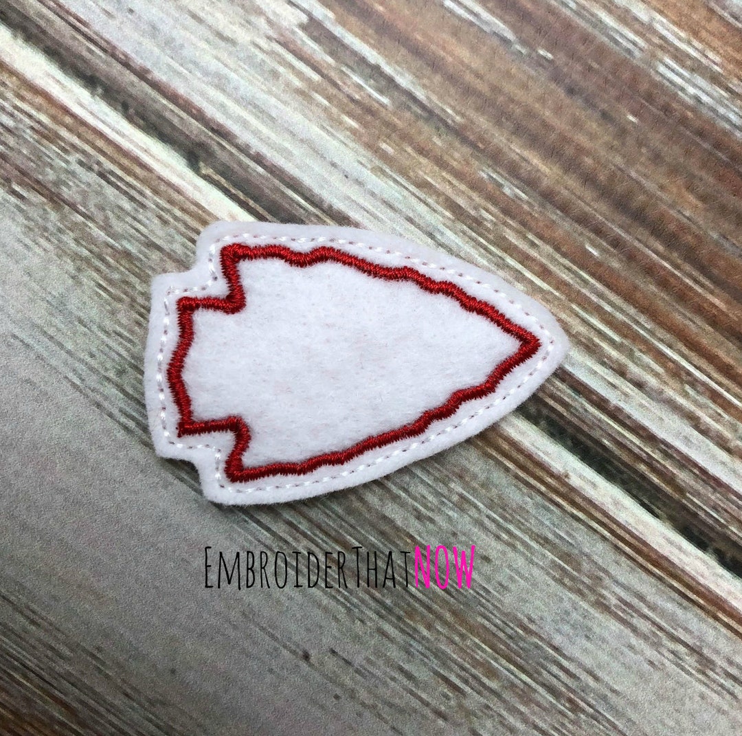 Arrow Head Digital Feltie Embroidery Design File ITH Project - Etsy