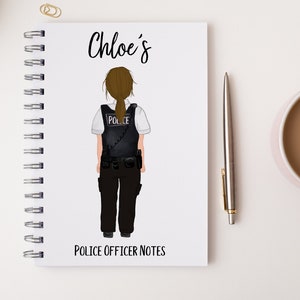 Personalised Police Notebook, Police Officer Gifts, Trainee Police ...