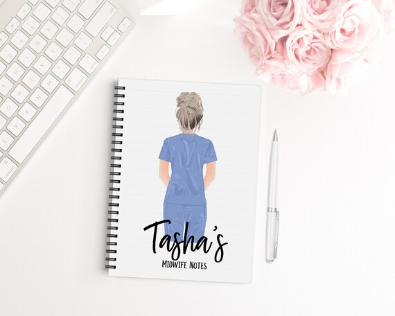 Personalised Midwife Notebook Qualified Midwife Gifts for | Etsy