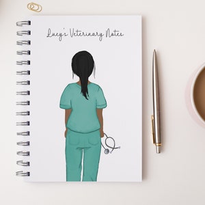 Personalised Vet Nurse Notebook, Veterinary Nurse, Student Vet Nurse ...