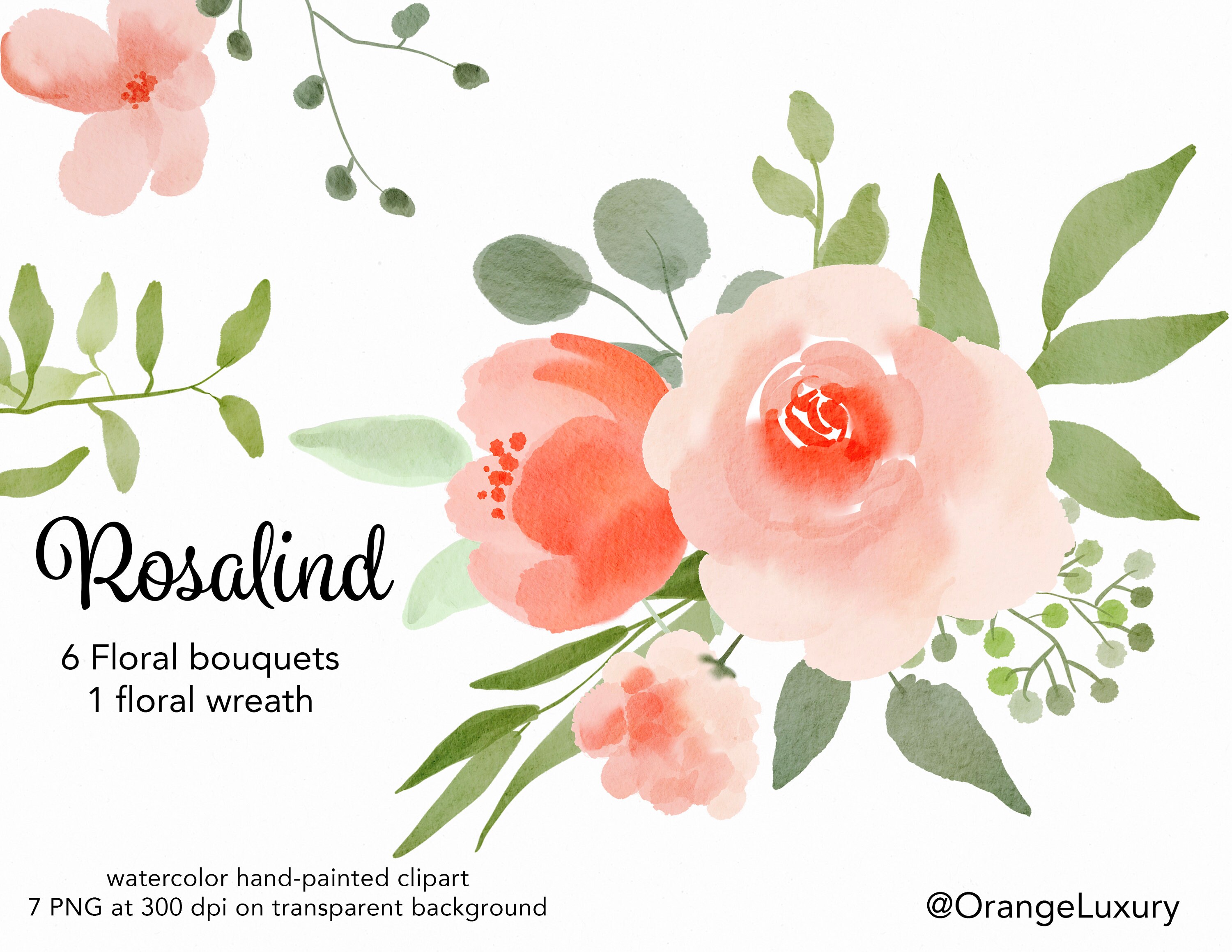 Coral Flower Clip Art