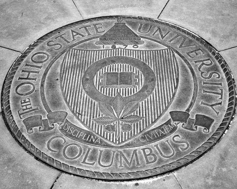 Digital Ohio State OSU Seal - Etsy