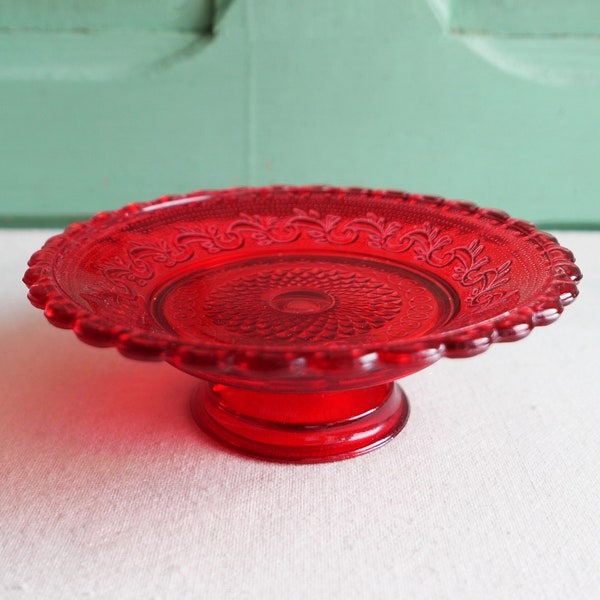 Red Depression Glass - Etsy