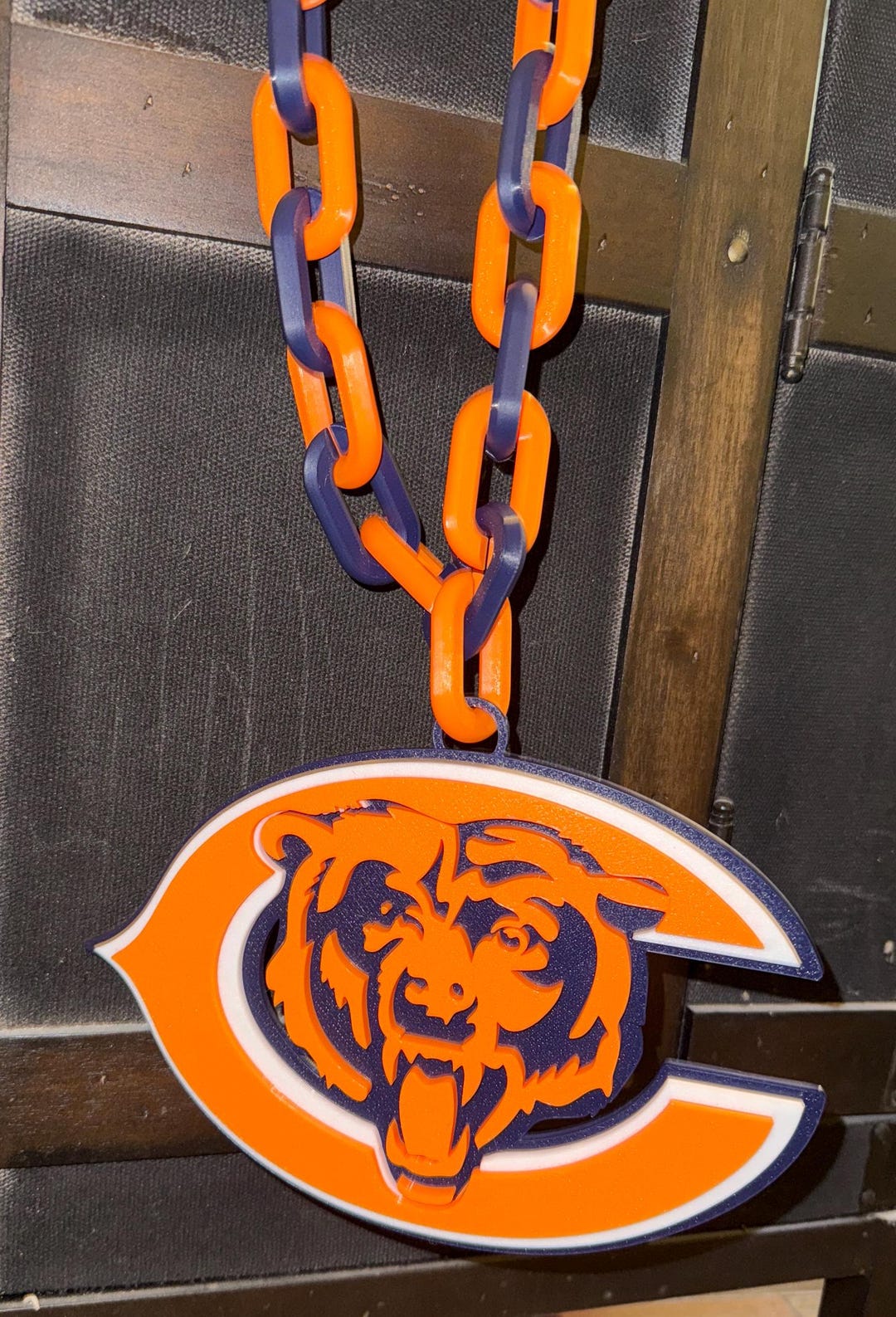 Custom 3D Nfl-inspired Chain Chicago Bears - Etsy