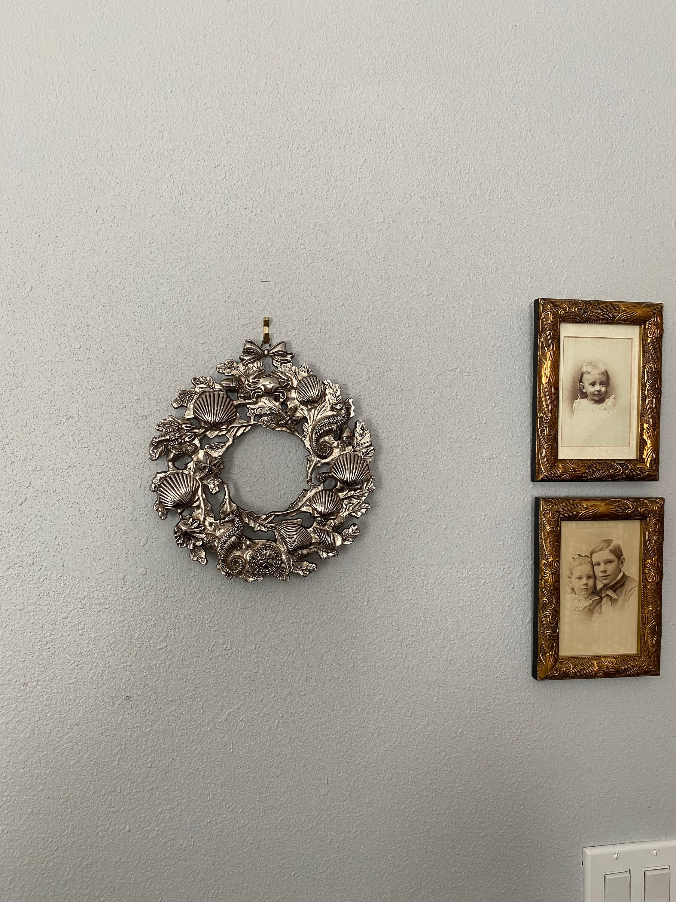 RARE Godinger Silverplate Wreath Small Repousse Bas Relief - Etsy