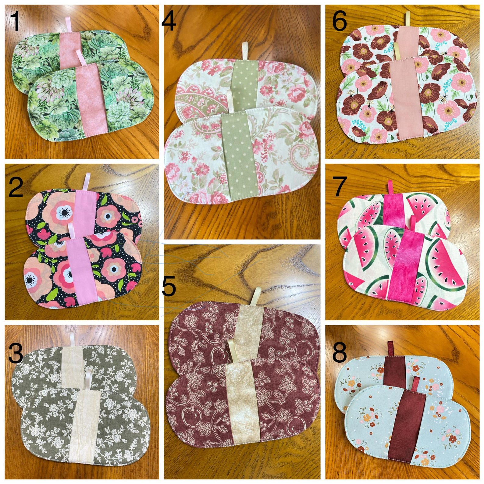 Mini Oven Mitts Set-mini Pot Holders-mini Oven Mittens- Mitts-fingertip ...