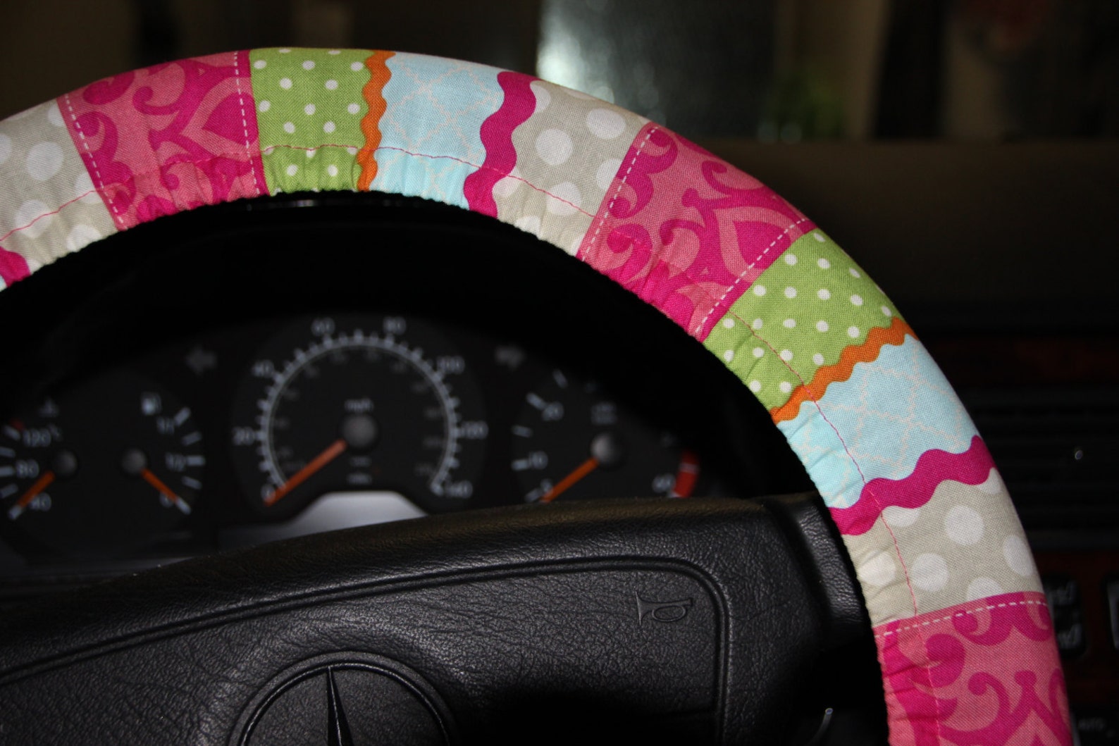 SALE) Steering Wheel Cover. Multi-color Wheel Cover . Girl's Wheel ...