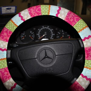 SALE) Steering Wheel Cover. Multi-color Wheel Cover . Girl's Wheel ...