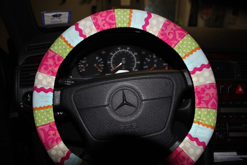SALE) Steering Wheel Cover. Multi-color Wheel Cover . Girl's Wheel ...