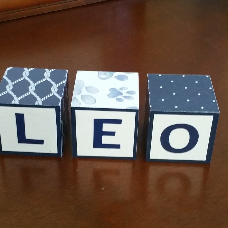 Baby Name Blocks - Etsy