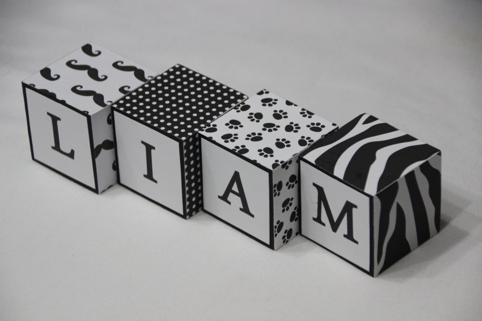 Baby Boy Personalized Wooden Blocks nursery Decoration Blocks | Etsy