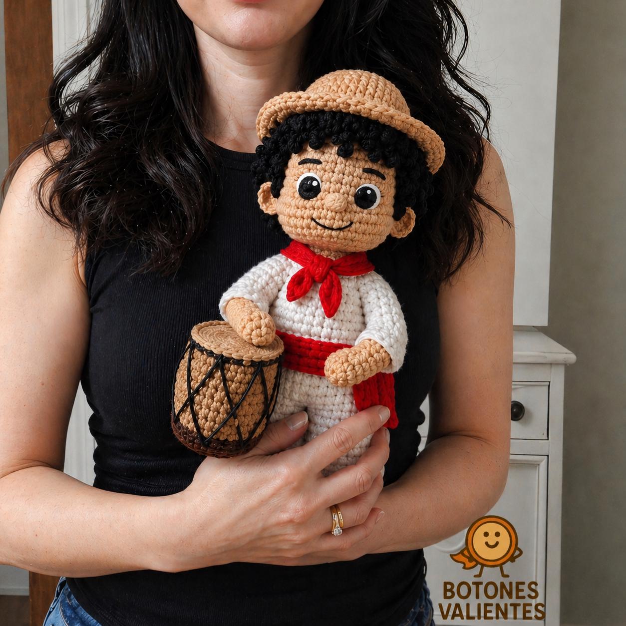 Bomba Boy Crochet Pattern | Puerto Rican Folk Art Amigurumi Doll (PDF ...