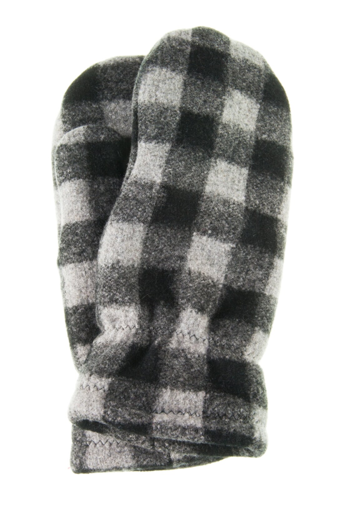 Buffalo Plaid Mittens, Polar Mitts - Etsy