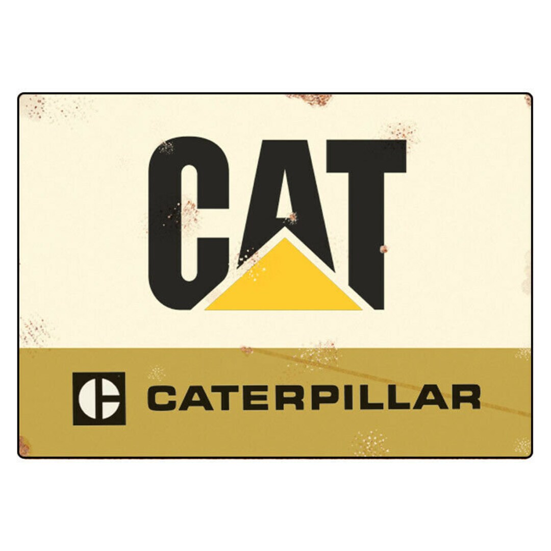 Caterpillar Cat Advertising Vintage Garage Sign Shed Workshop - Etsy
