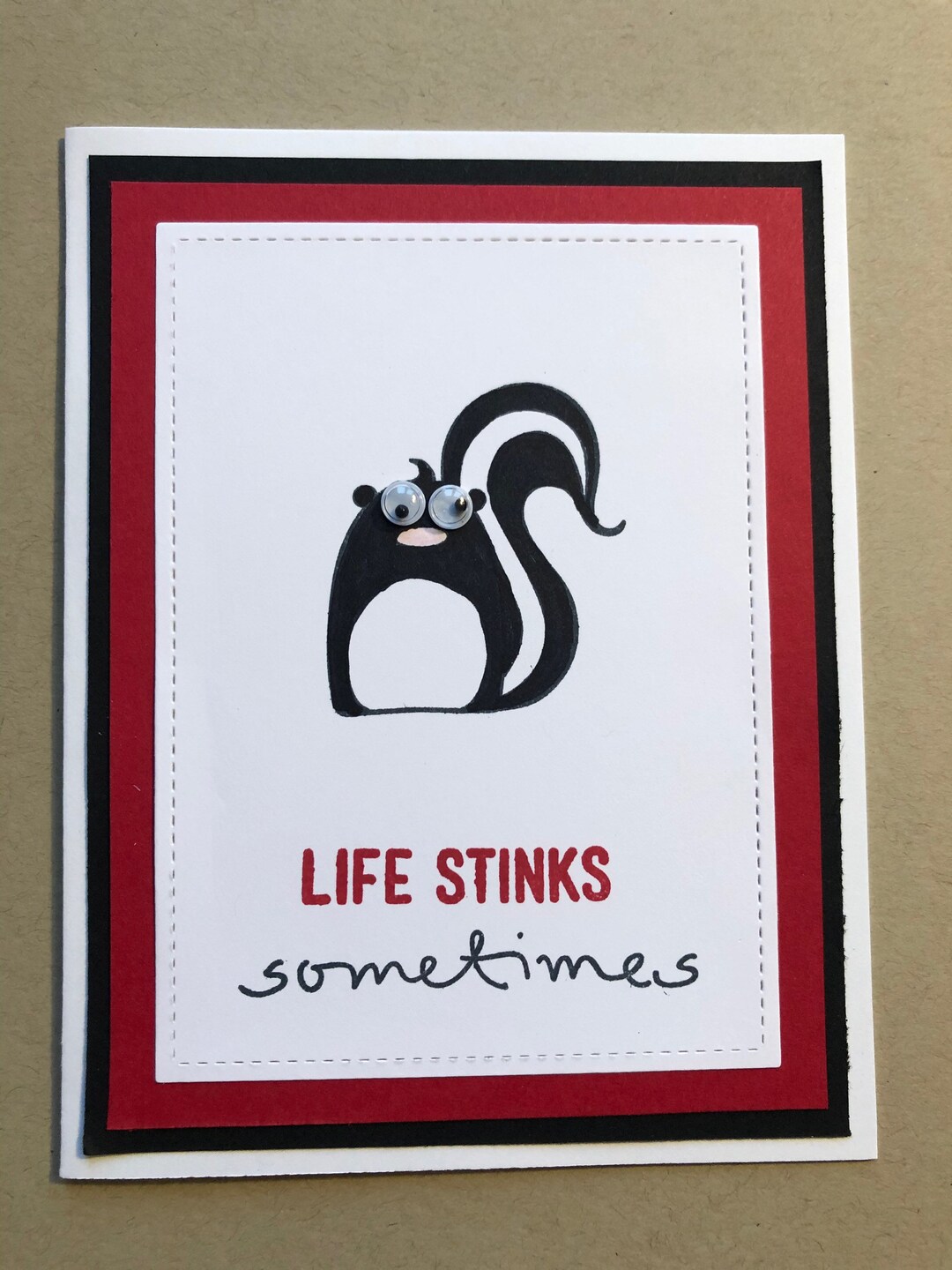 Life Stinks Sometimes Card - Etsy