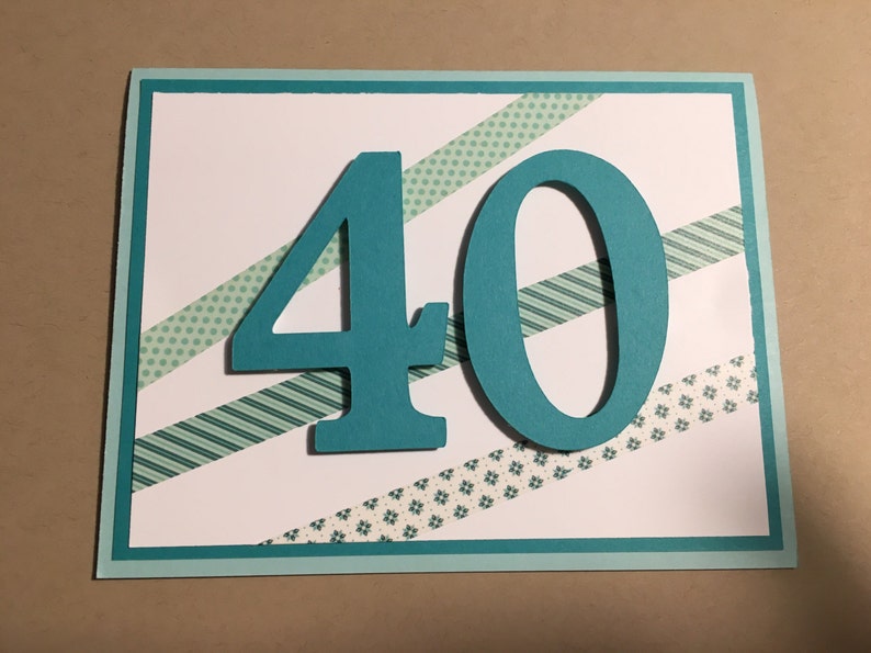 Age Birthday Card - Etsy