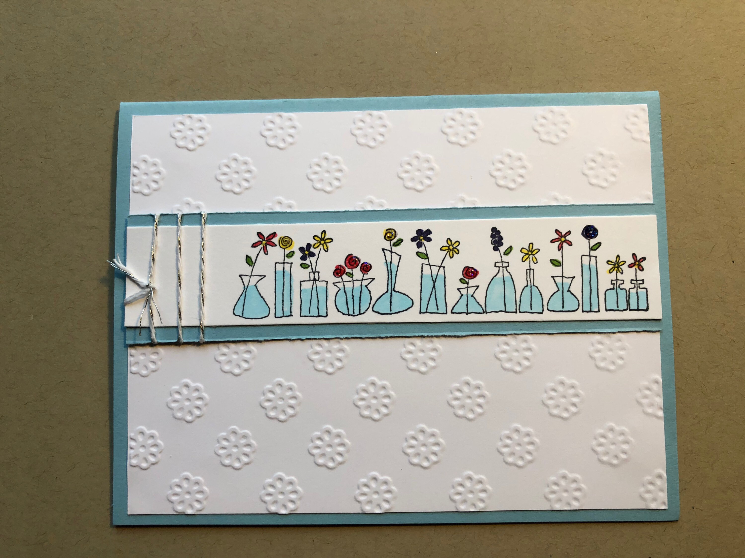 Flower Note Card - Etsy