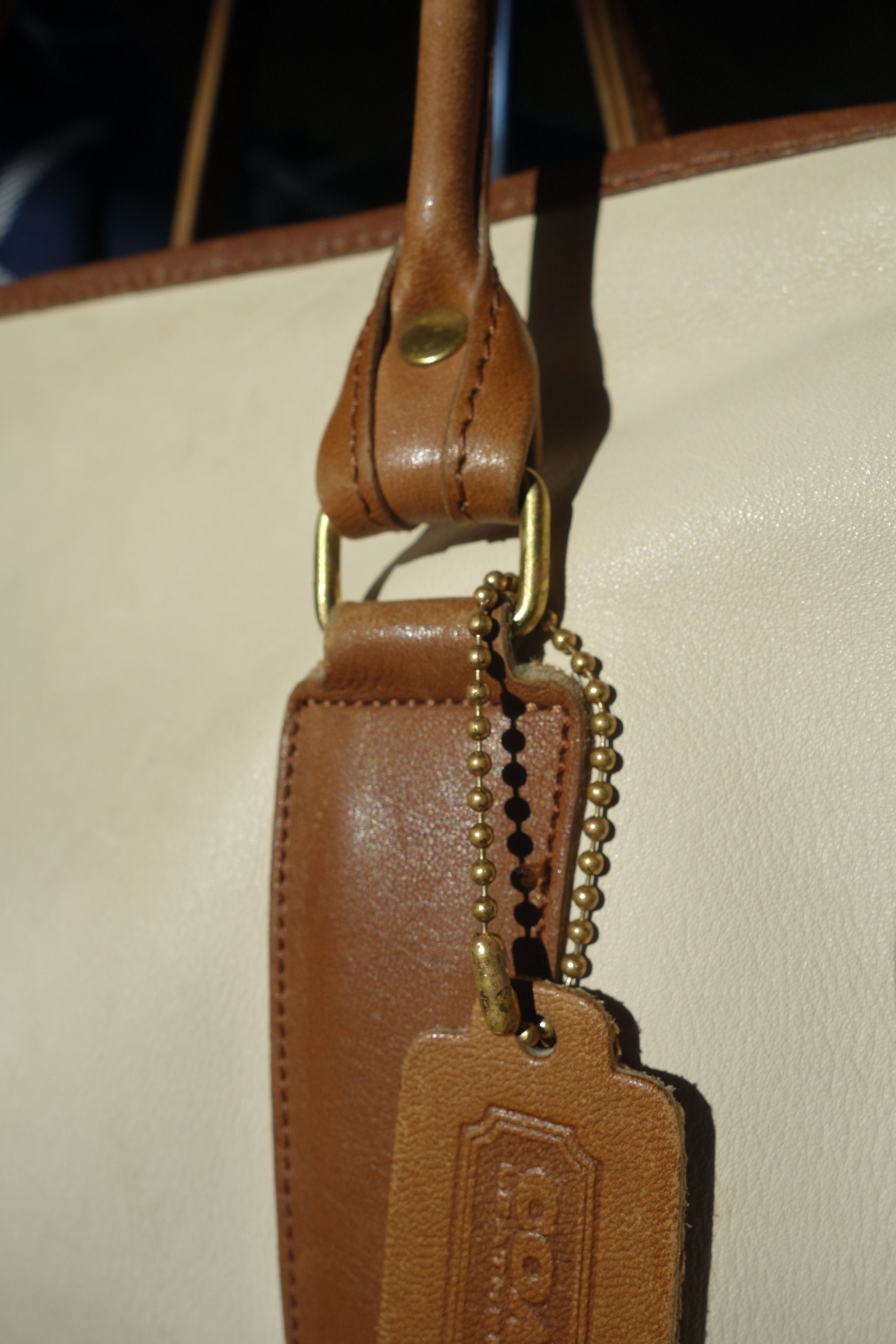 Vintage Coach Leatherware Madison Spectator Satchel Large W/ Detachable ...