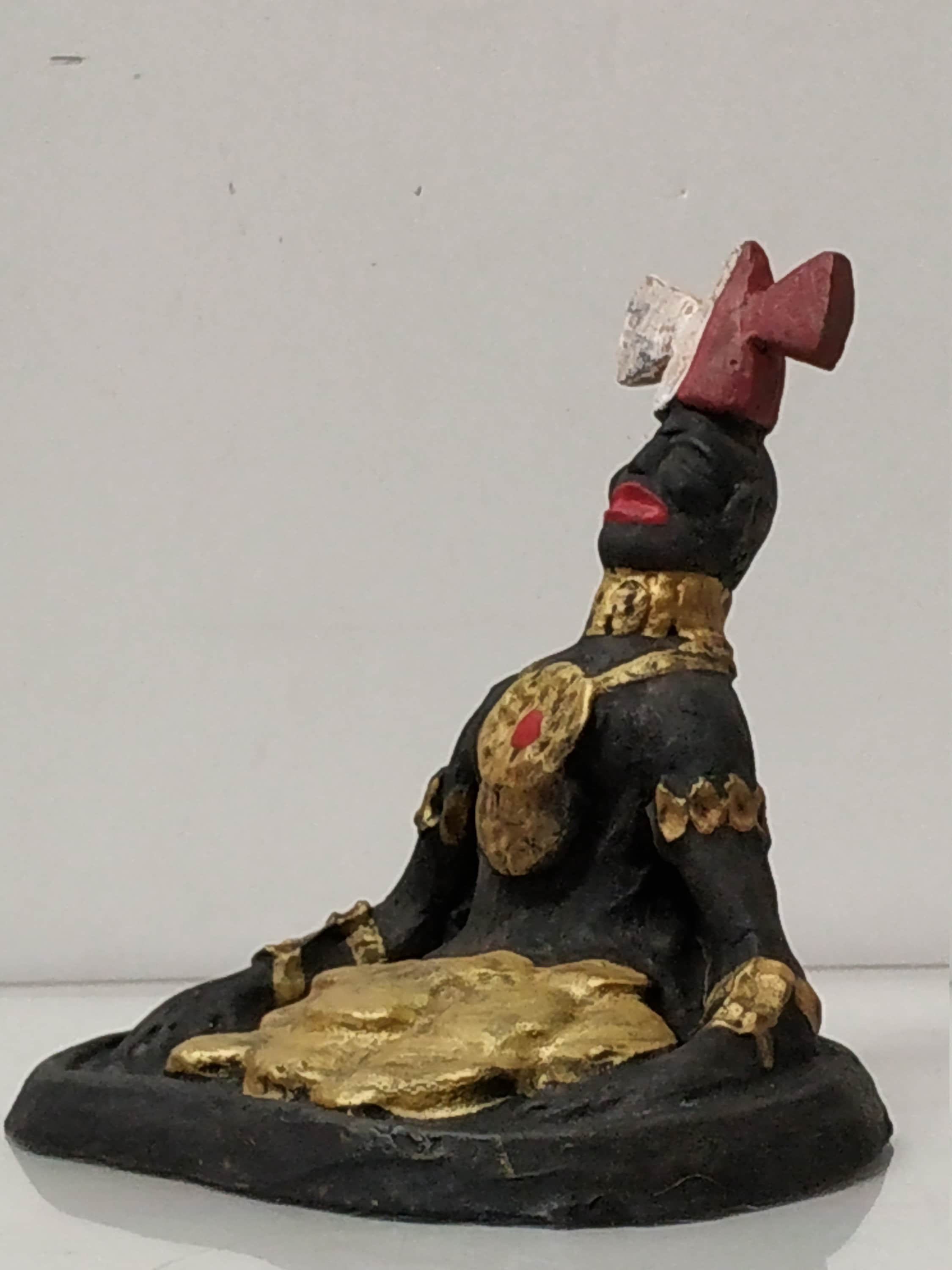 Voodoo King Shango Chango Altar Statue,6x4.5x4,santeria the Religion - Etsy